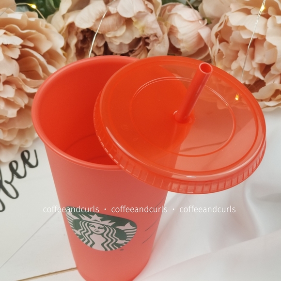 Starbucks | Other | Starbucks Reusable Color Changing Cold Cup Red Nwt ...